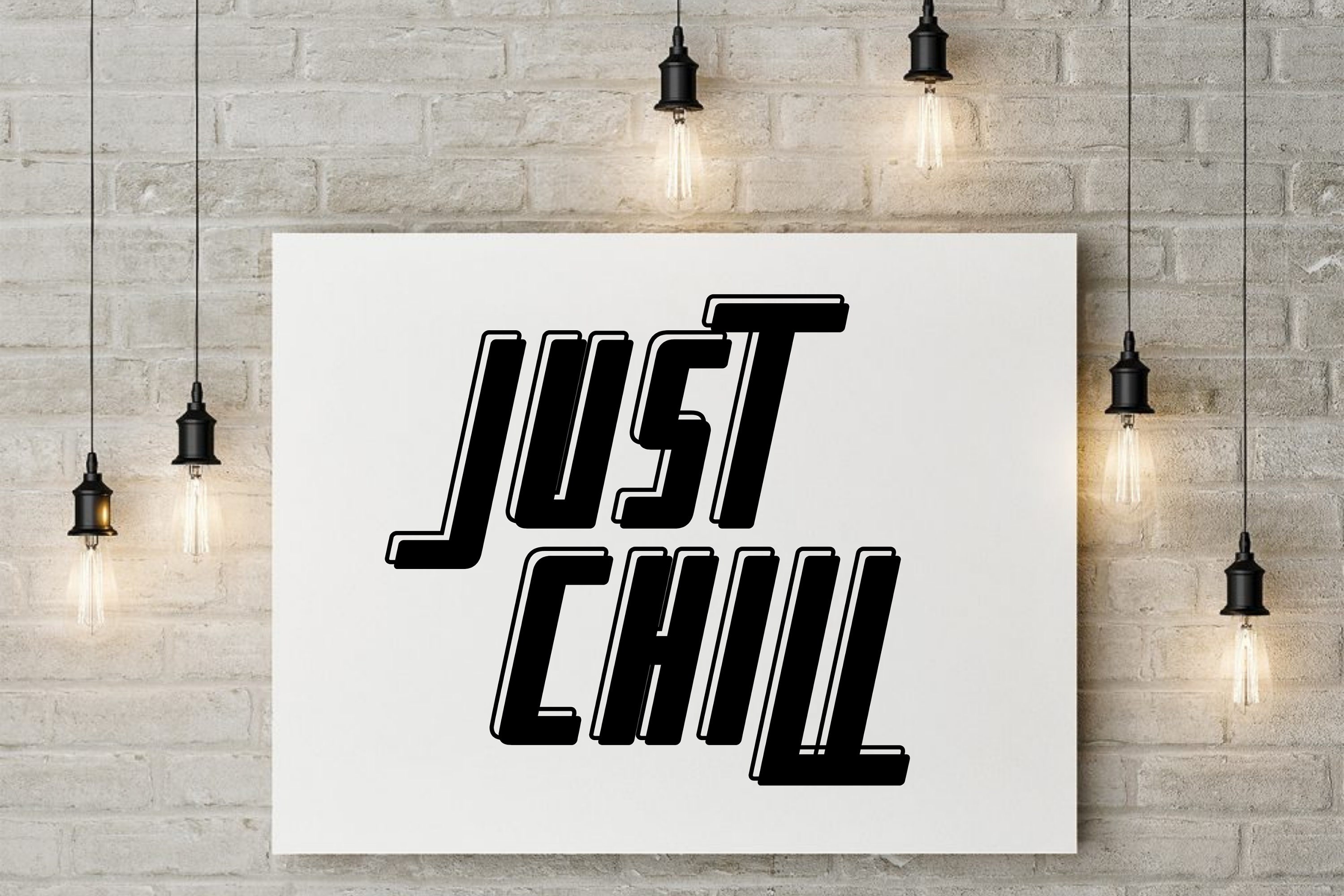 PNG Transparent JUST CHILL Clipart High Quality Commercial Use - Etsy