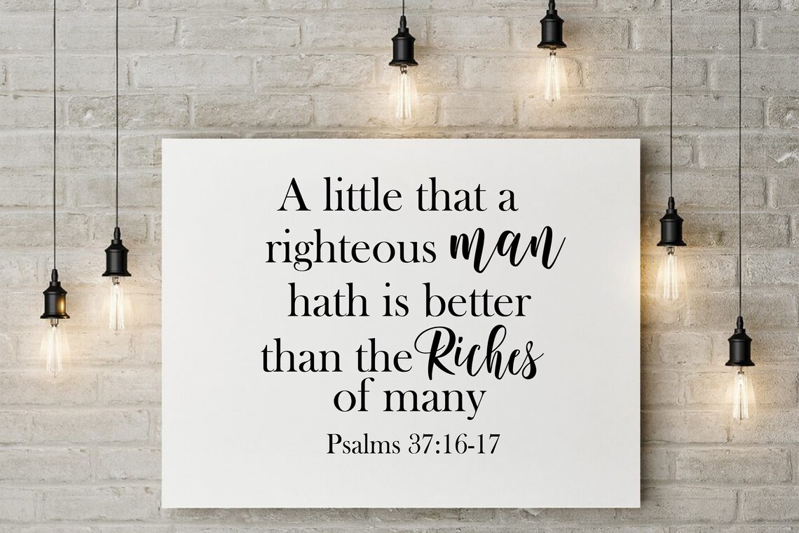 Psalm 37:17-17 Clipart SVG PNG High Quality Inspiring Scripture A ...