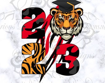 Red Graduation Cap Clipart - Etsy