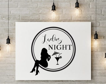 Ladies Night Svg | Etsy