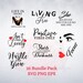 25 Digital Save and Bundle Pack Women Motivational Inspiring Quotes and ...