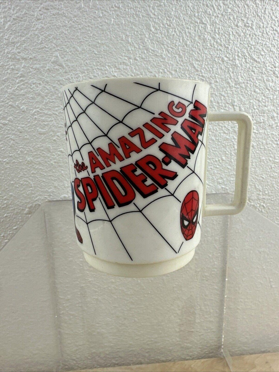 Deka Marvel Comics Amazing Spider-man Cup 1977 Plastic Mug - Etsy