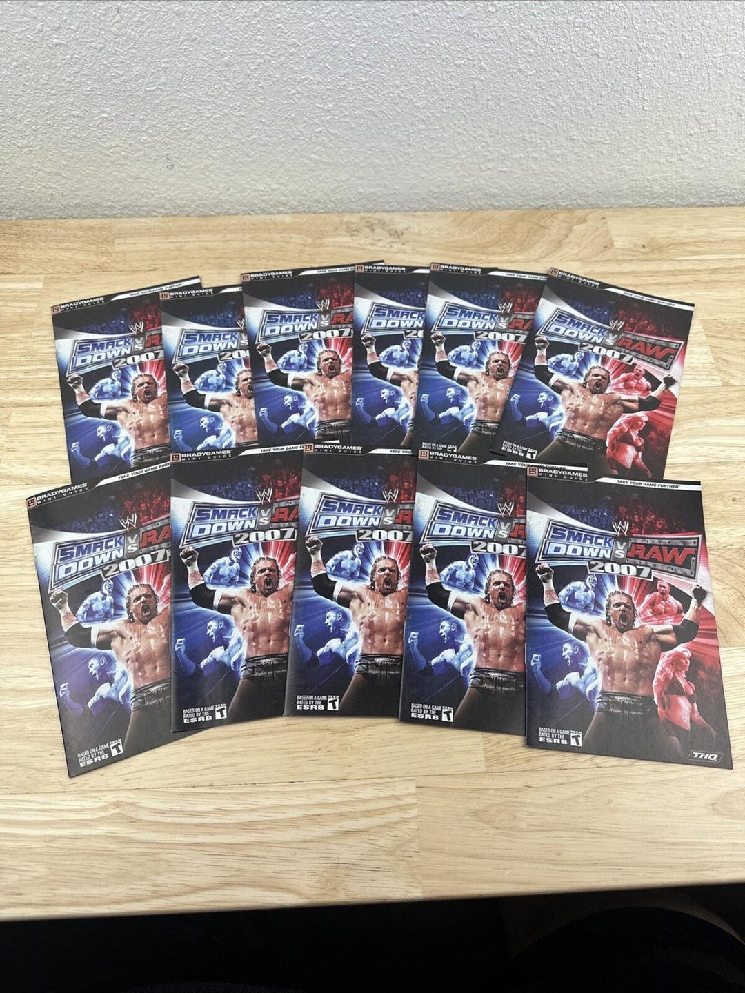 11 WWE Smack Down Vs Raw 2007 BRADYGUIDE Mini Guide THQ Game Booklet - Etsy