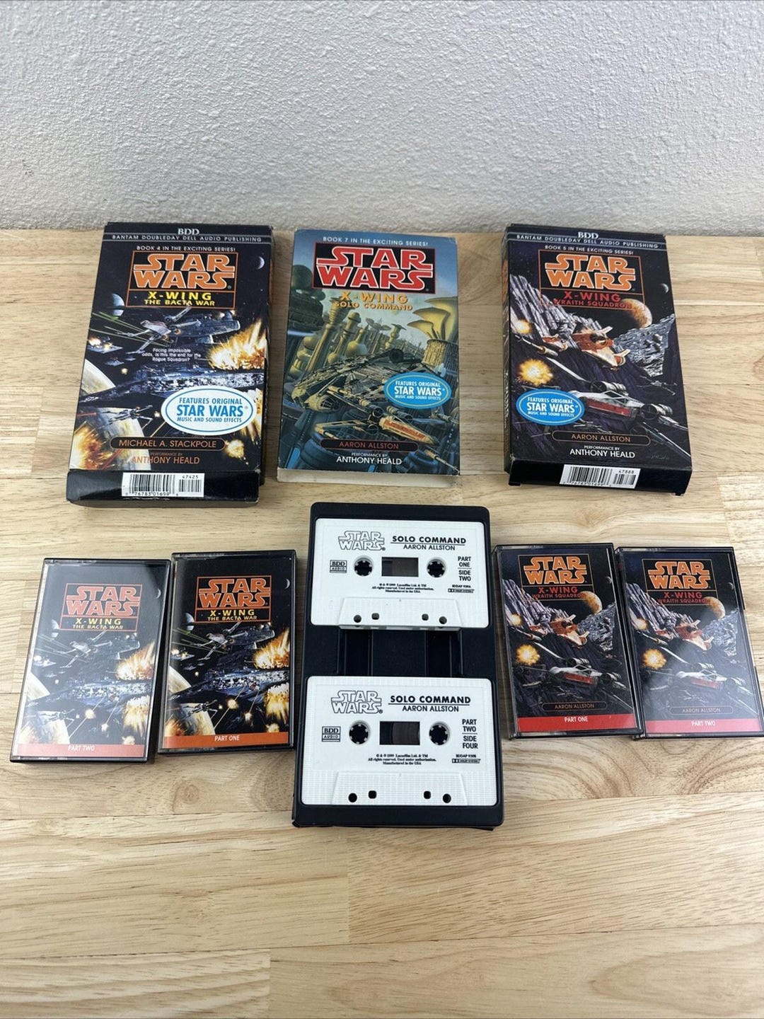 Star Wars X-wing the Bacta War, Wraith Squadron, Solo Command Audiobook ...