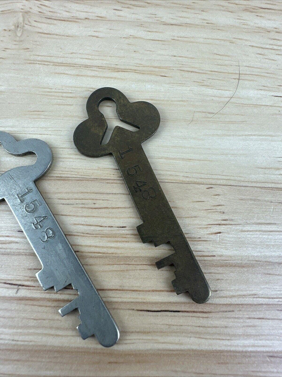 Vintage Safety Deposit Box Keys Granite City Trust Bank Granite City ...