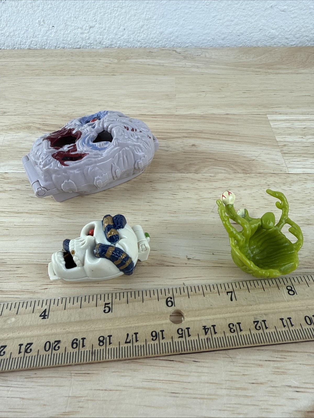 Mighty Max Horror Heads Neutralizes Zomboid & Wraptile Bluebird Toys ...