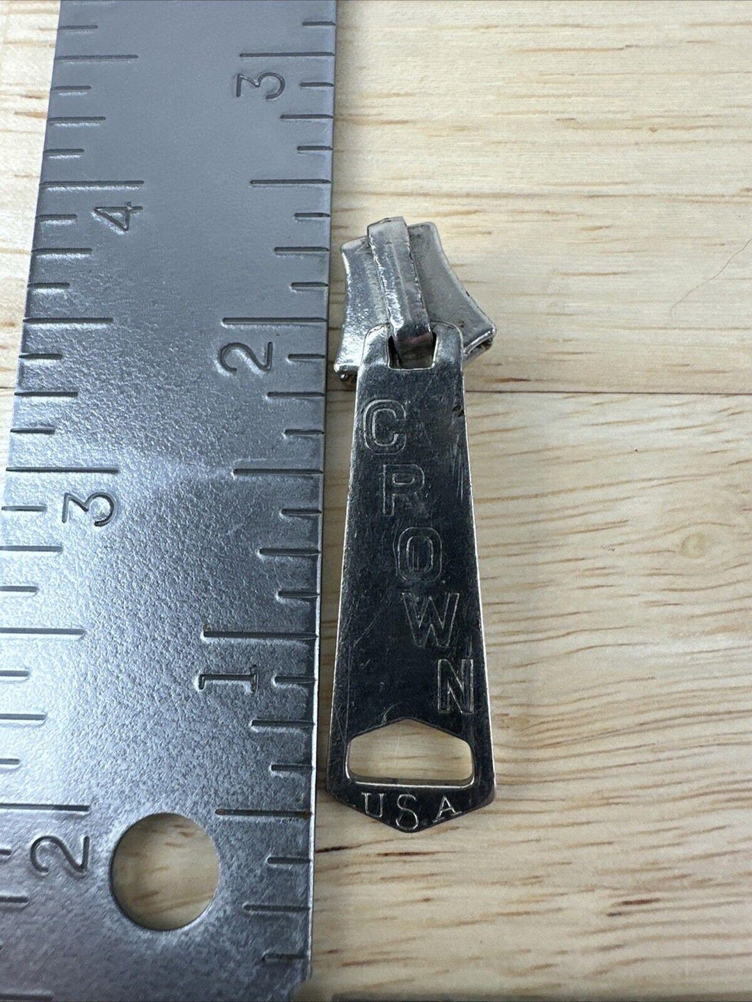 Crown Metal Zipper Pull Replacement Large USA Zipper Pull Slider - Etsy