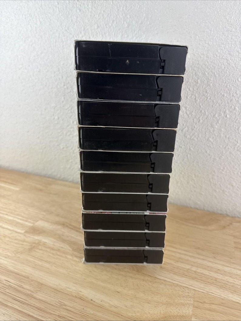 10 Mixed Dragon Ball Z VHS Tape Lot - Babidi, Fusion, Majin Buu, Series ...