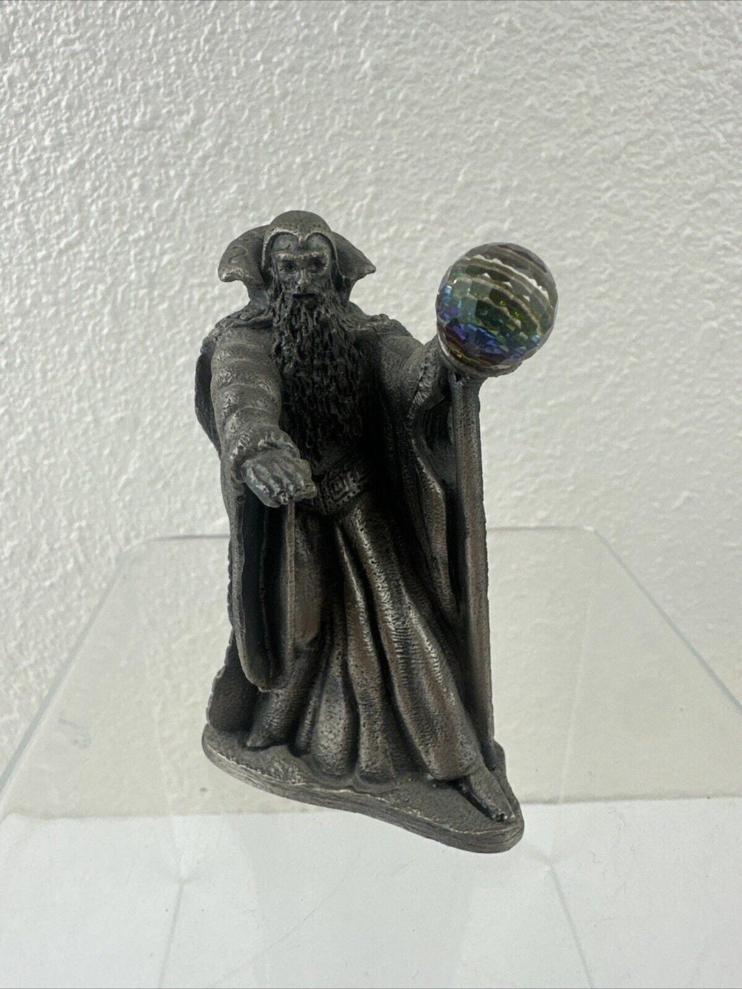 Fantasy & Legend Merlin Signed by Mark Locker Pewter Figurine Wizard - Etsy