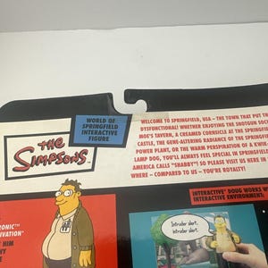 Playmates the Simpsons Doug Action Figure WOS Intelli-tronic MOC Series ...