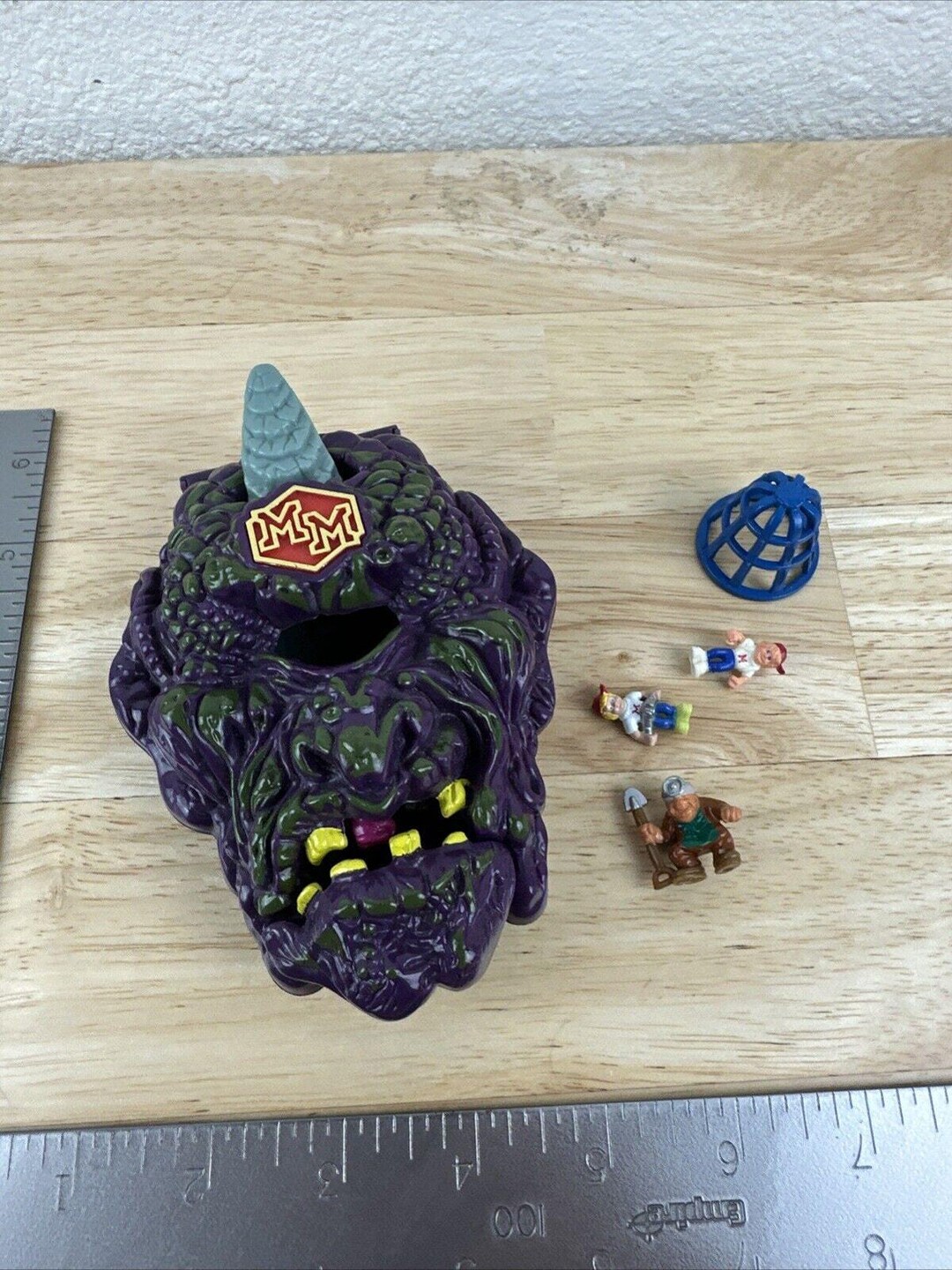 1993 Bluebird Mighty Max Outwits Cyclops Doom Zone Playset & Figurines ...