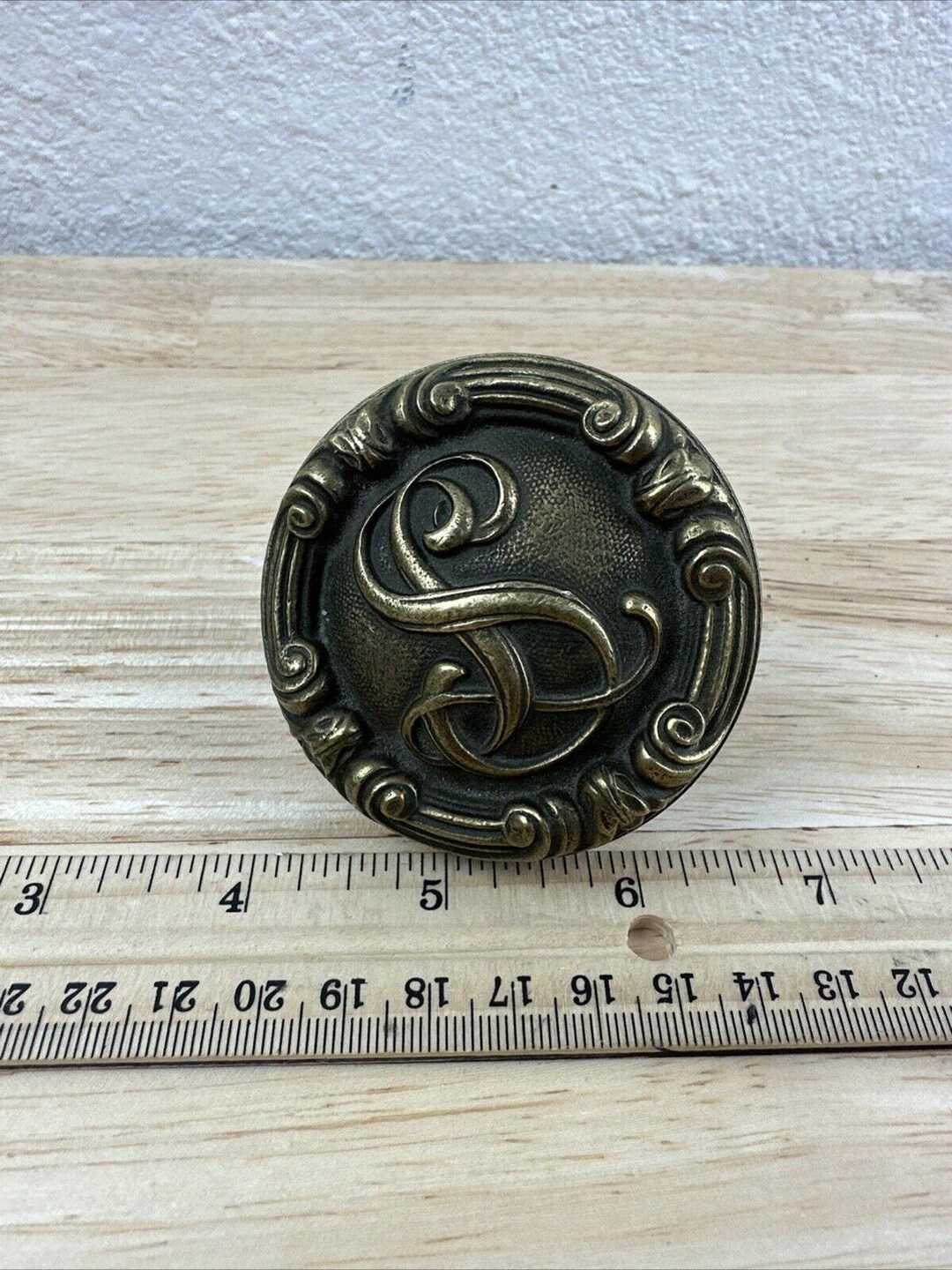 Antique Monogram SS Society Savings Door Knob Custom Hot Rod Shifter - Etsy