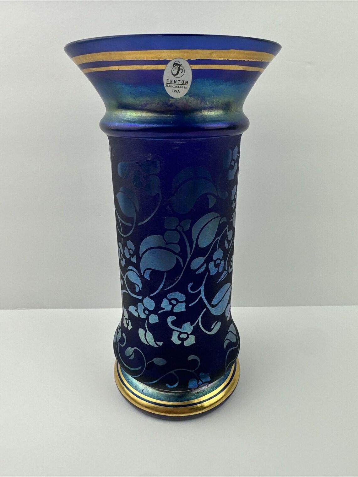 Fenton Favrene " at Woodlands Edge " Vase in Memorial of Don Fenton ...