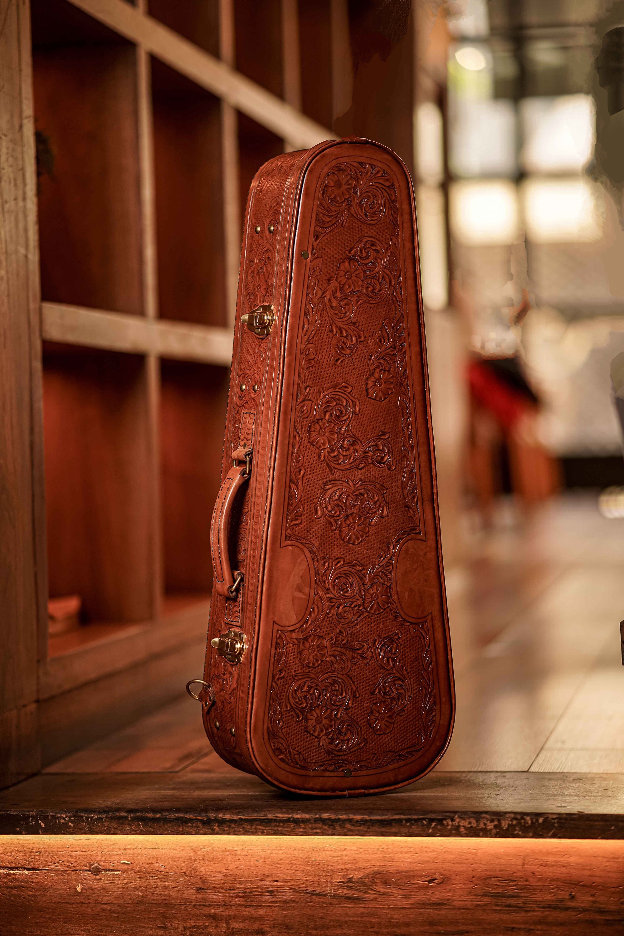 Handmade Violin Leather Case - Full Grain Leather - Etsy