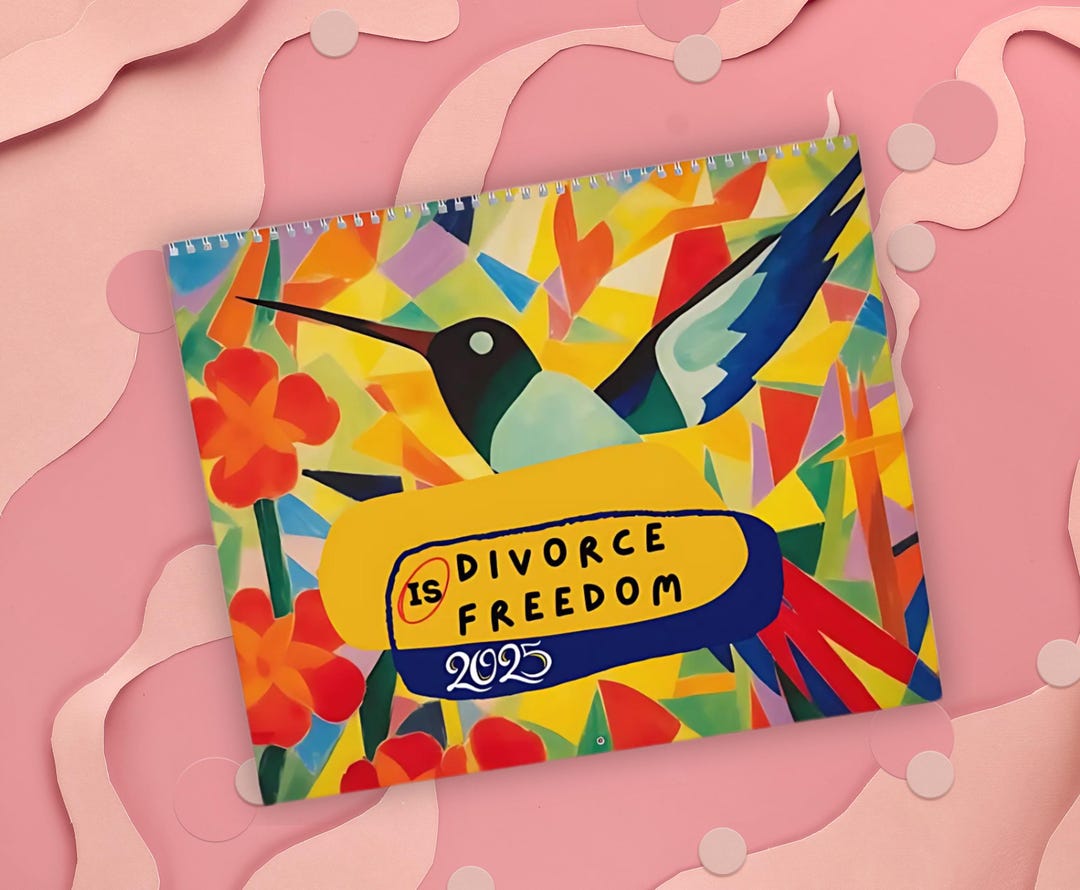 Divorce Calendar, 2025 Calendar, Breakup Care, Matisse Wall Art, Yearly ...