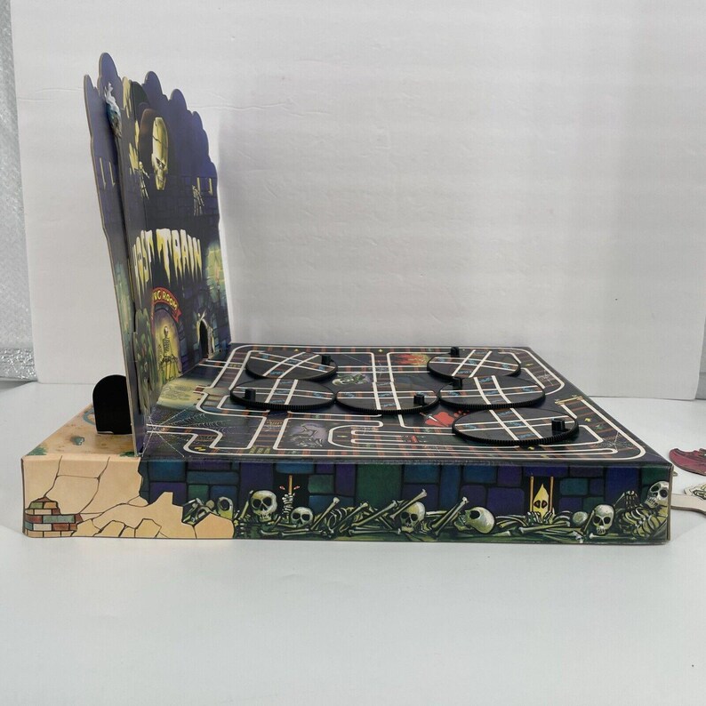 Vintage Denys Fisher Ghost Train 3D Board Game 1974 Complete England ...