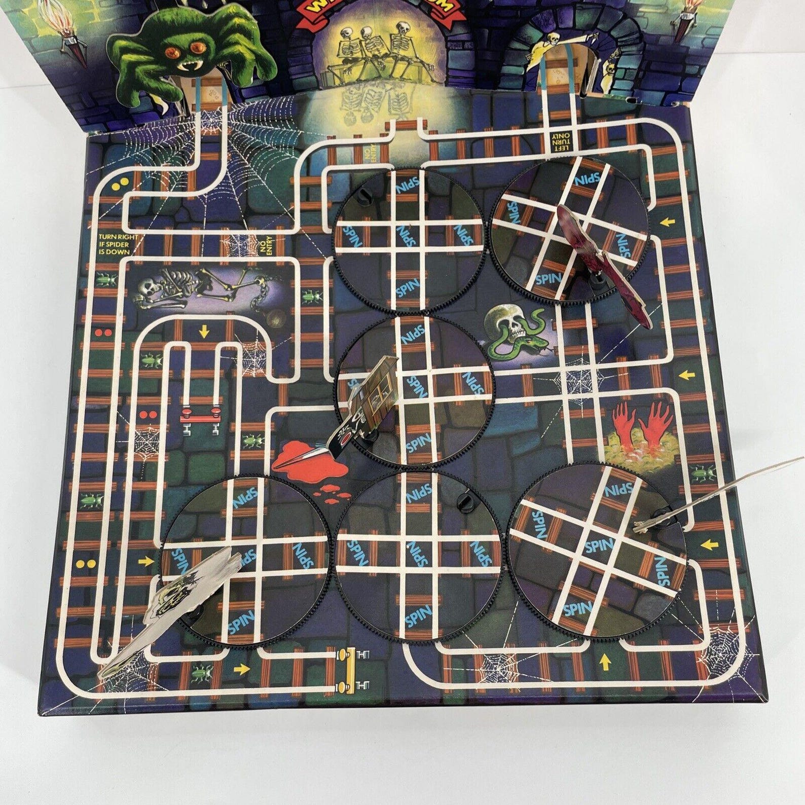 Vintage Denys Fisher Ghost Train 3D Board Game 1974 Complete England ...