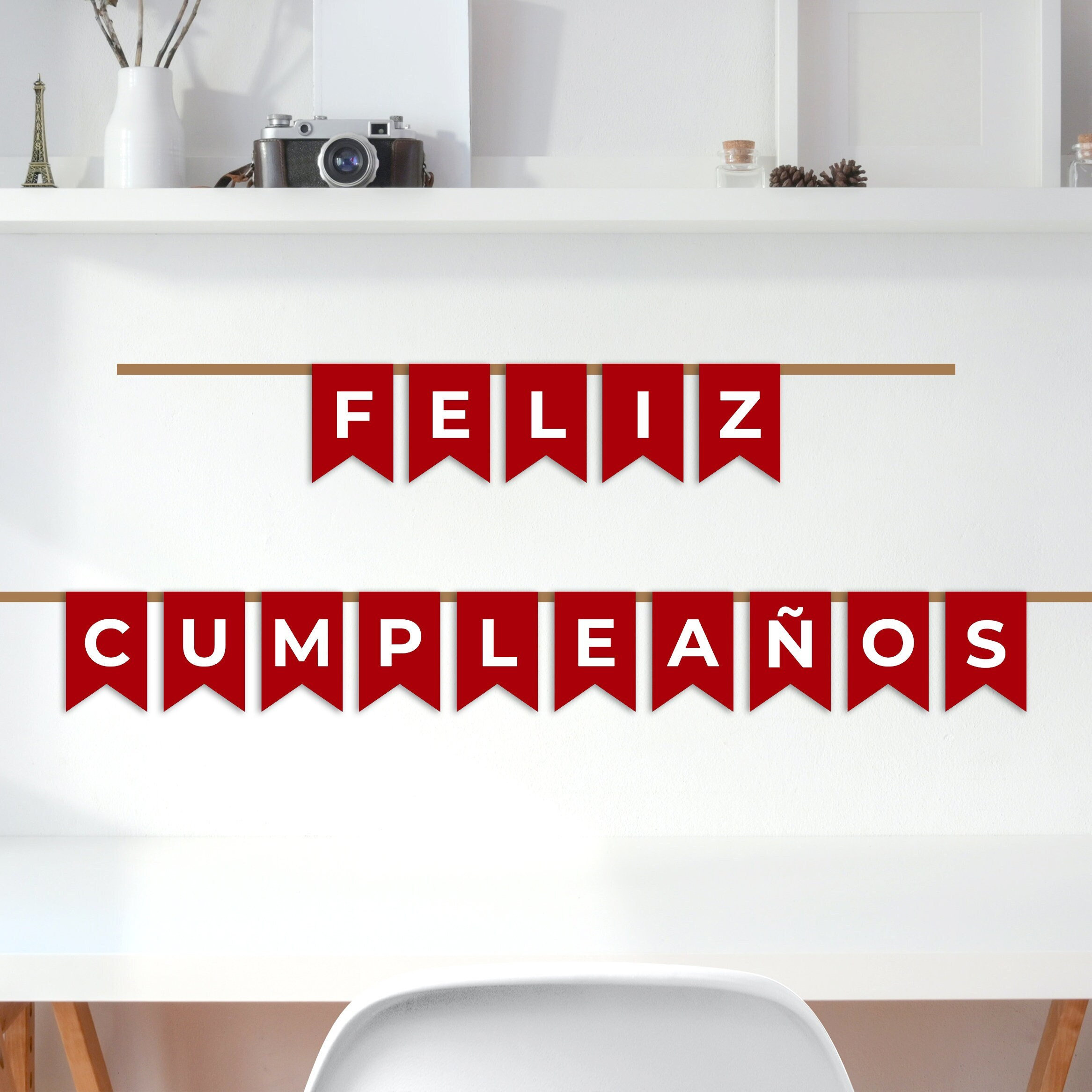 Feliz Cumpleanos Banner, Printable Banner, Party, Favors, Digital ...