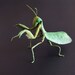 Praying Mantis Soft Sculpture Art Figurine - Etsy