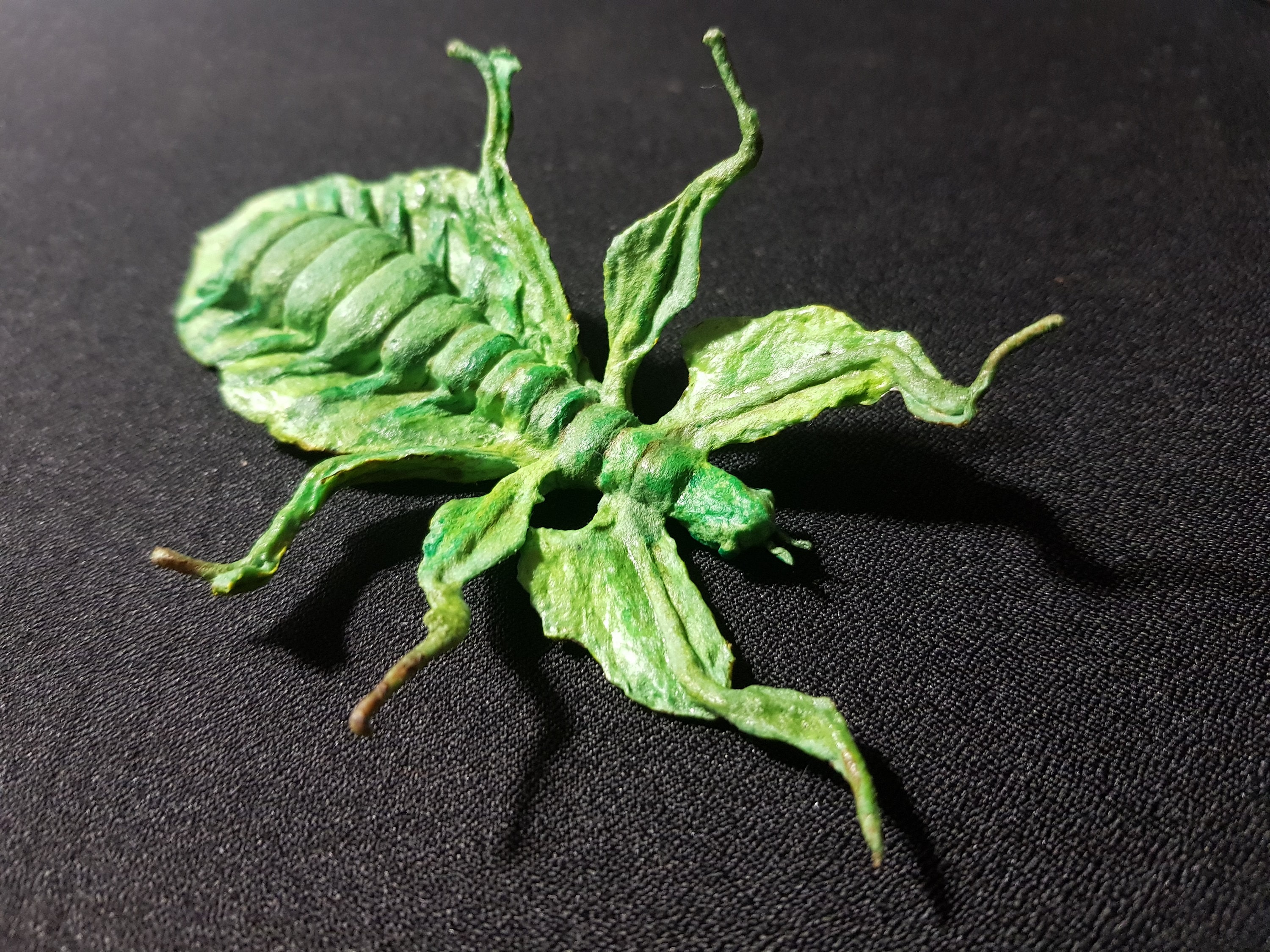 Leaf Insect Figurine Realistic Bug Sculpture Arthropod - Etsy