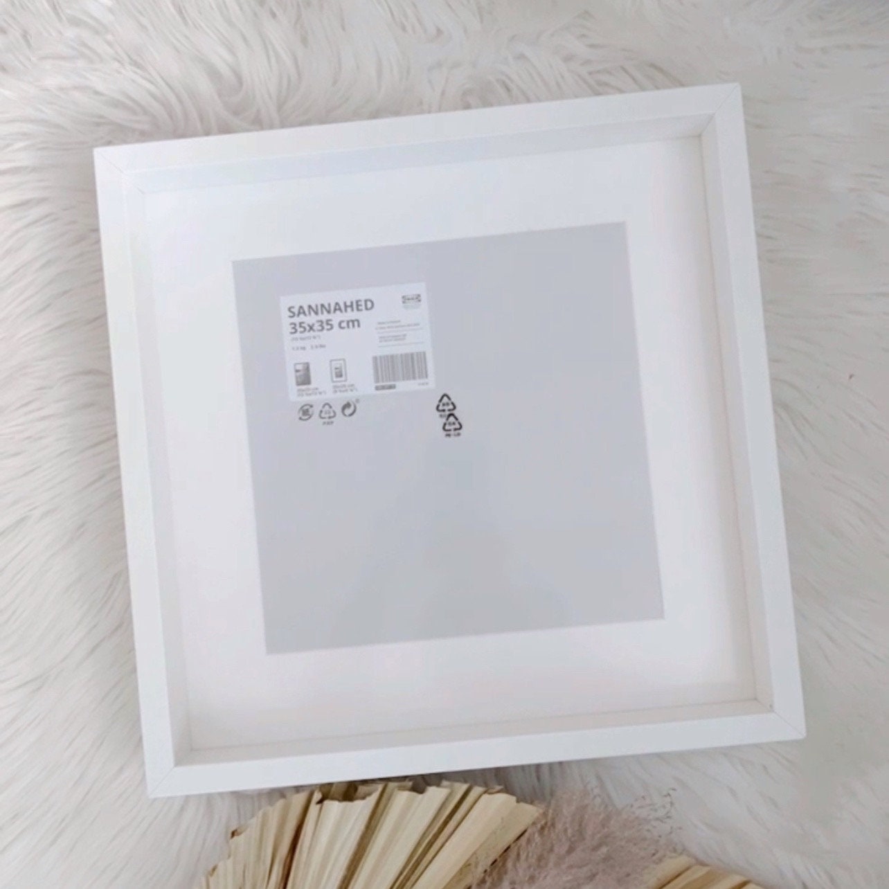 Bilderrahmen für DIY Projekte / 35 x 35 cm / 3D Rahmen, Ikea ...