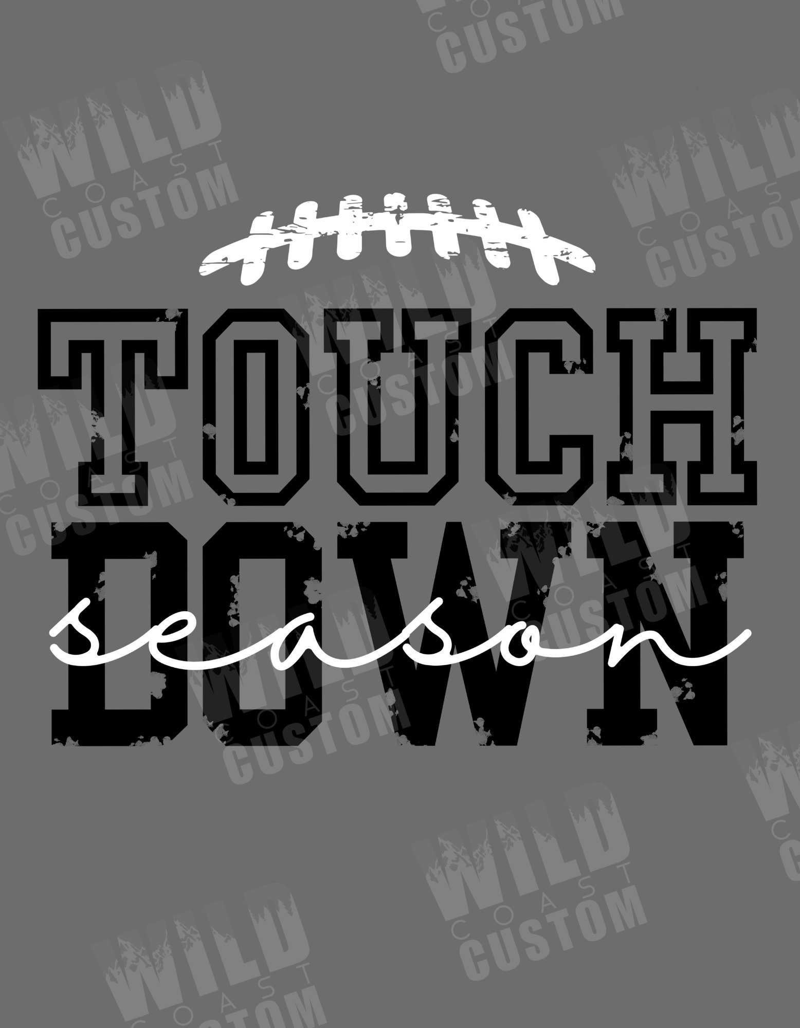 Touchdown PNG SVG Football Design | Digital Download, Digital File - Etsy