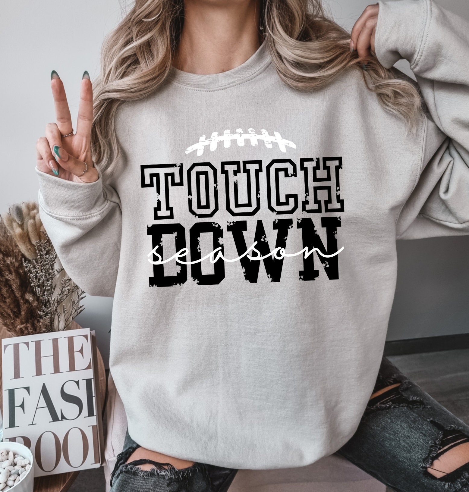 Touchdown PNG SVG Football Design | Digital Download, Digital File - Etsy