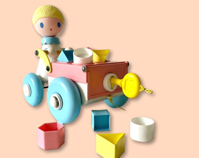 CHICCO Shape Sorter CAR 90's / Baby Einstein Toy - Etsy