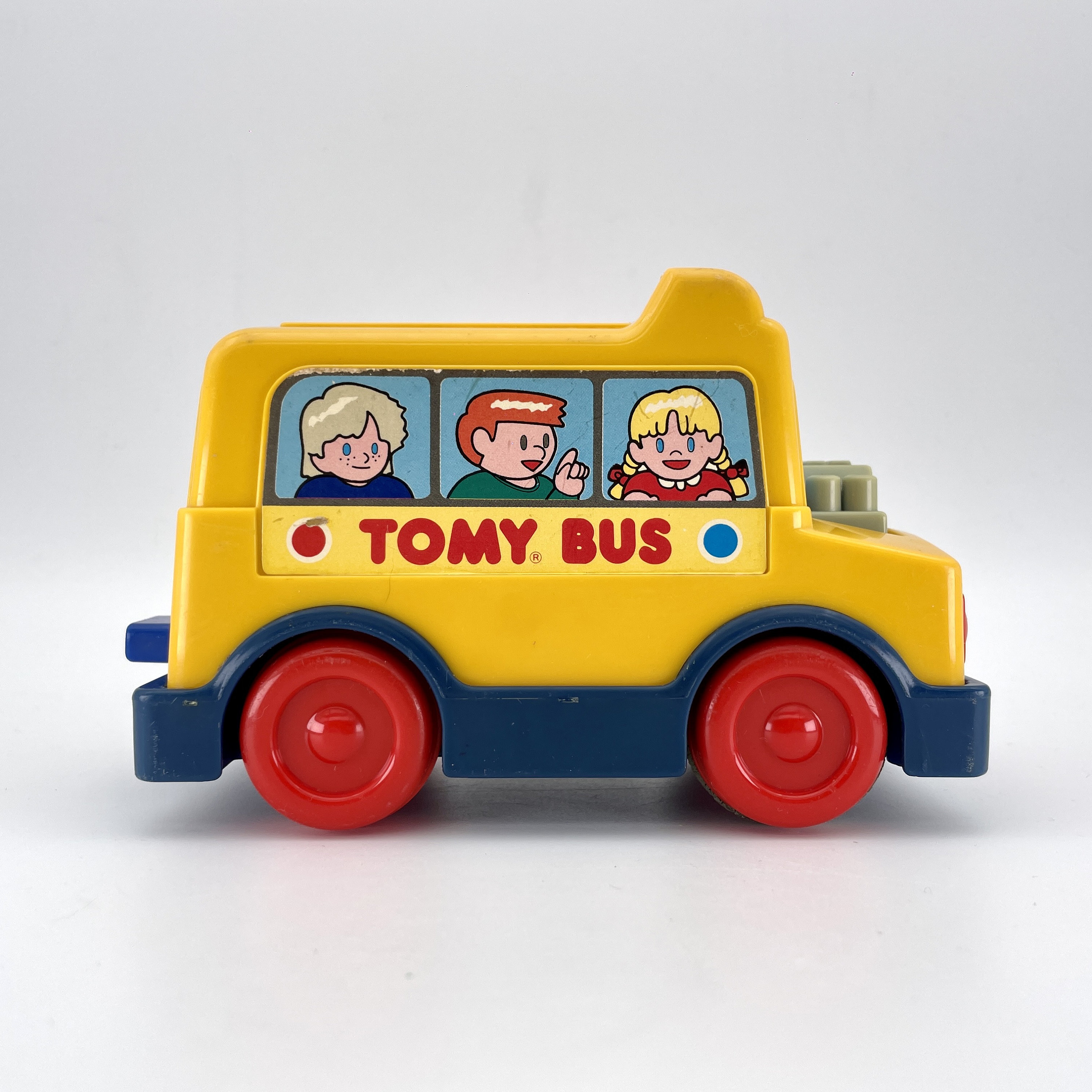 1989 TOMY SCHOOL BUS With Whistle - Etsy