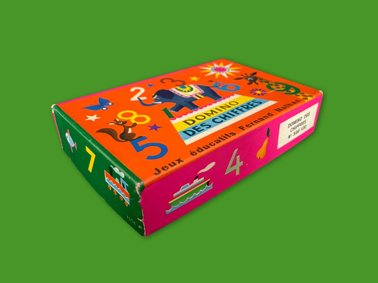 1971 DOMINO DES CHIFFRES Fernand Nathan # 546500 - Illustrations de I ...