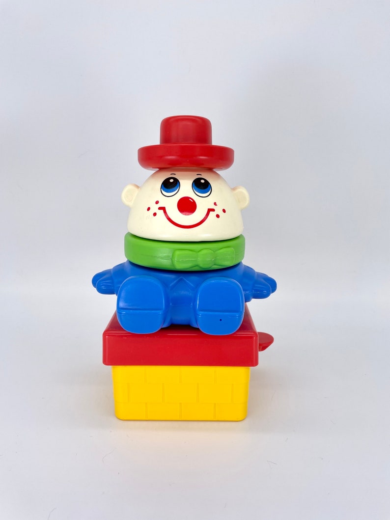 1989 PLAYSKOOL Pop-up Bill-ba-boum CLOWN / Vintage Playskool Clown - Etsy
