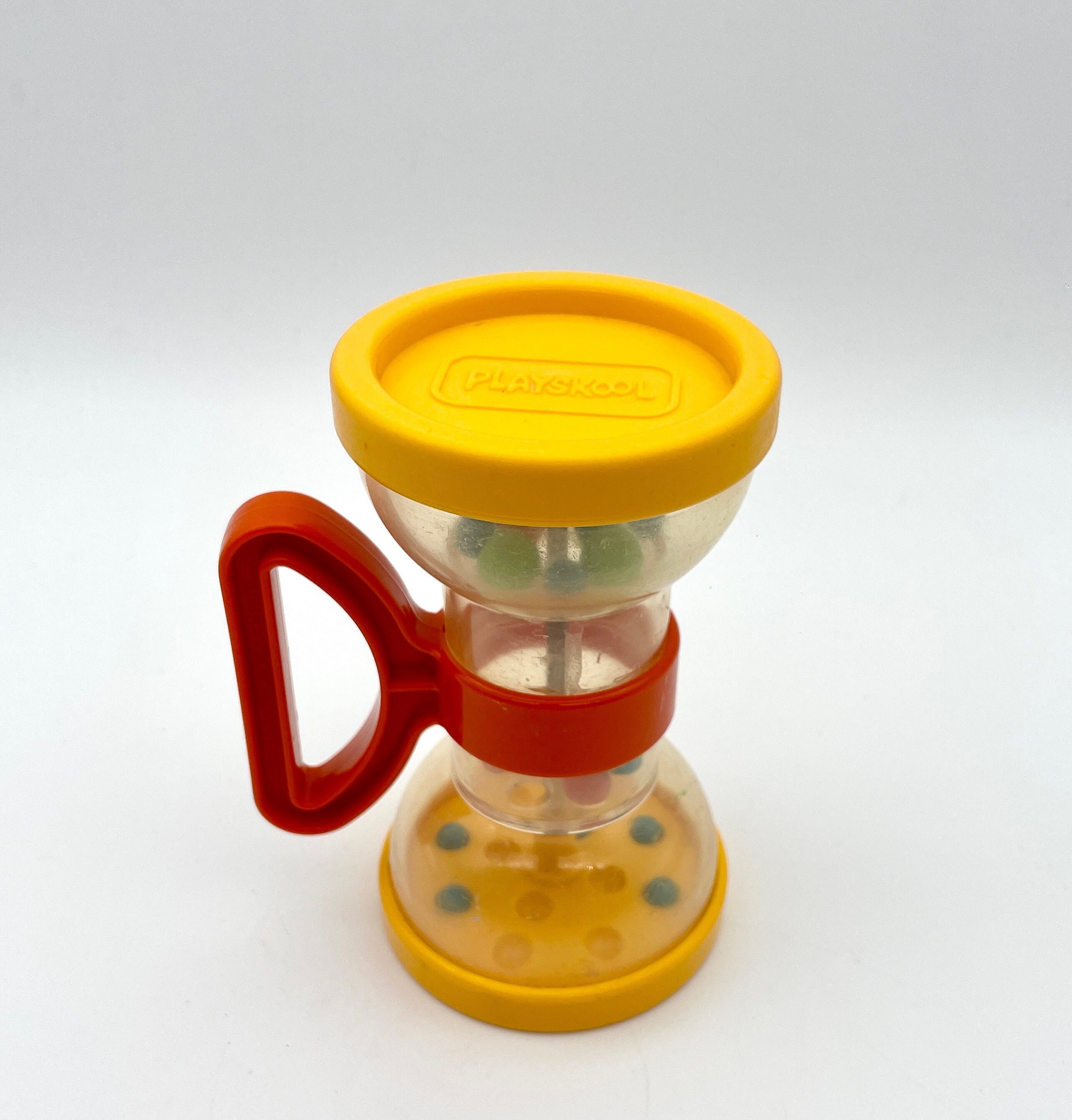 80's Playskool RATTLE RAIN STICK Hourglass - Etsy