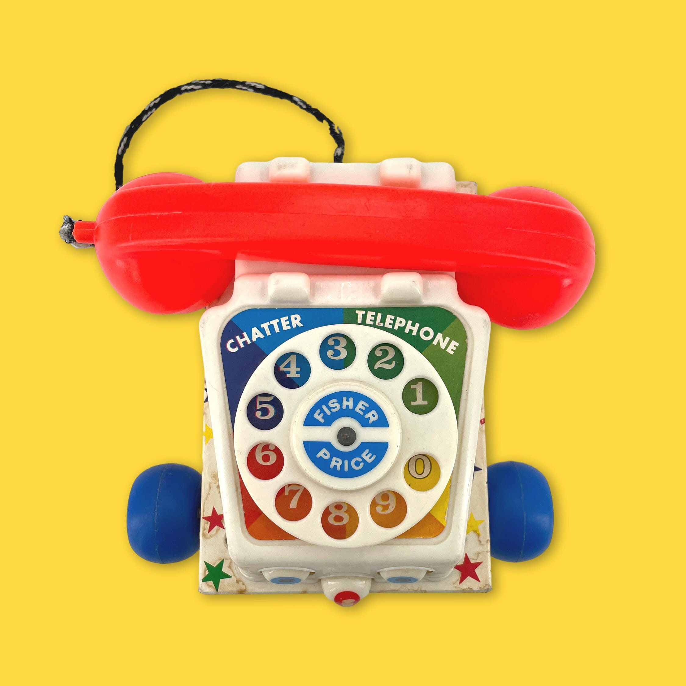 1961 FISHER PRICE Chatter Telephone 747 / Age 1 - Etsy