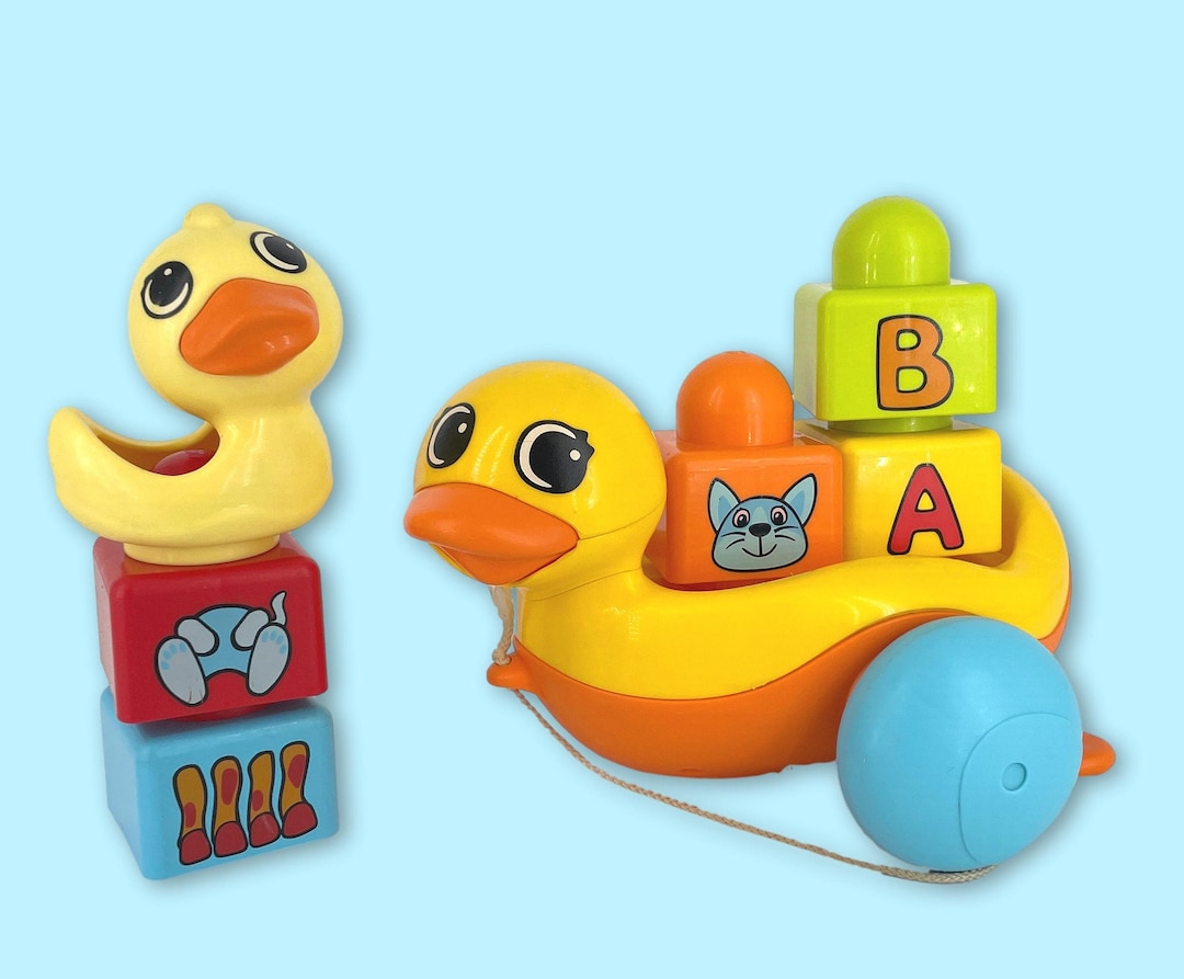 2004 LEGO BABY Pull Along Duck and Duckling 5458 - Etsy