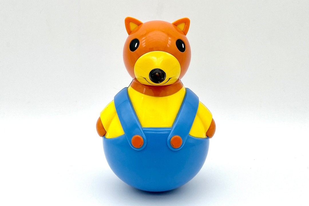 80's SMOBY Chime ROLY-POLY / Roly-poly Squirrel / Vintage - Etsy