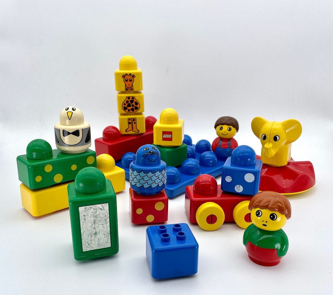 1995 LEGO PRIMO Original 2086 Set : xlarge Stack - Etsy