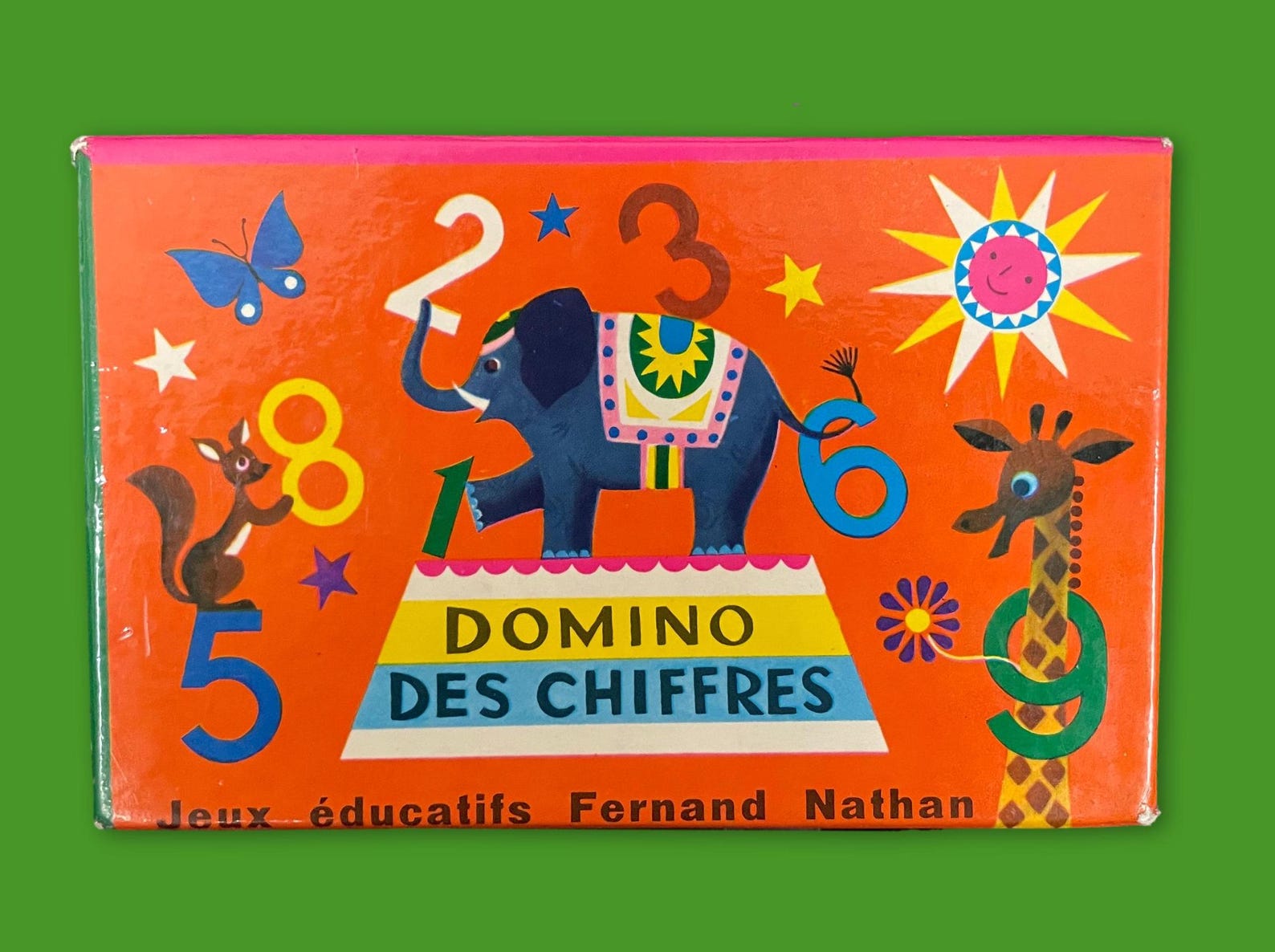 1971 DOMINO DES CHIFFRES Fernand Nathan # 546500 - Illustrations de I ...