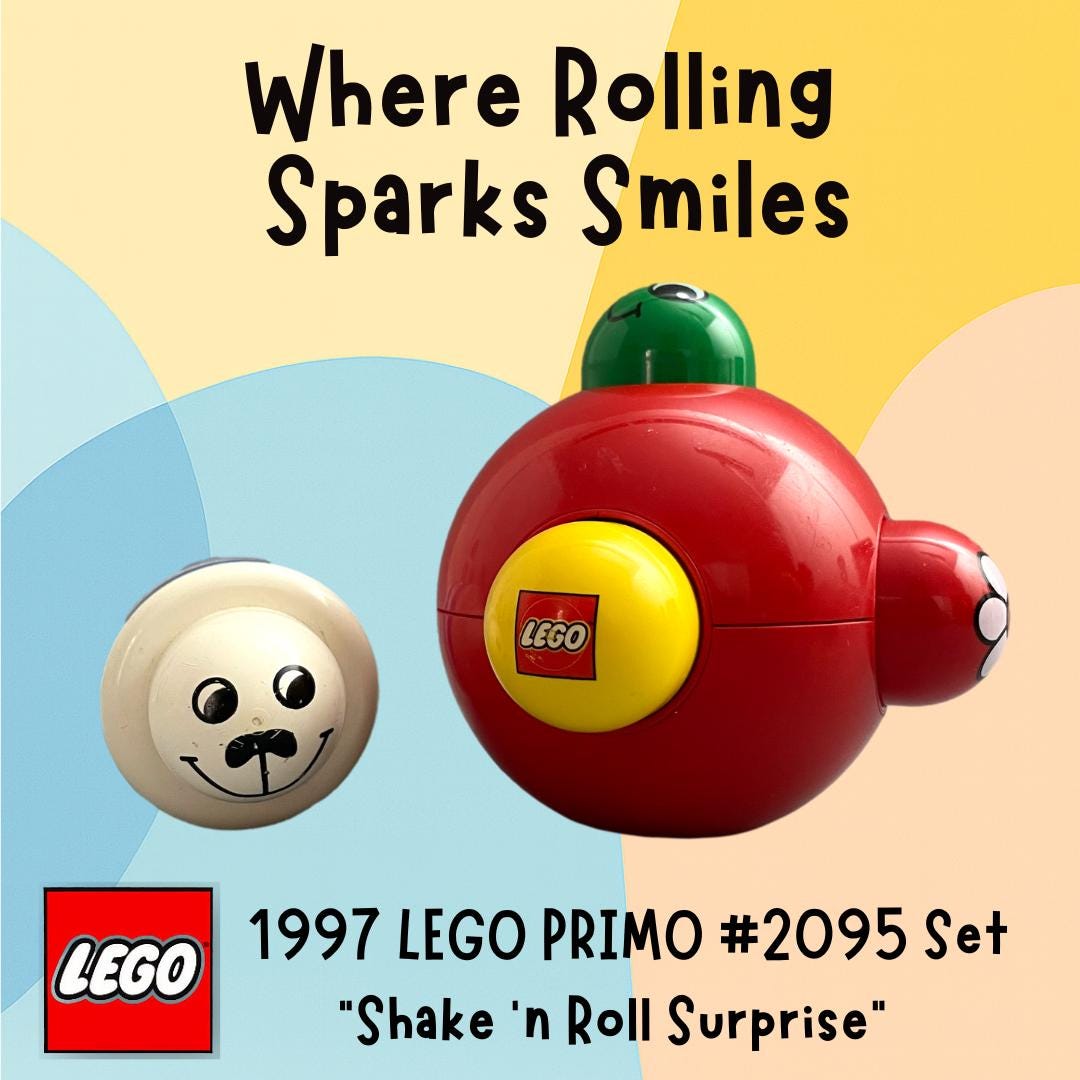 LEGO PRIMO #2095 Set "shake N' Roll Surprise" - Year 1997 - Etsy