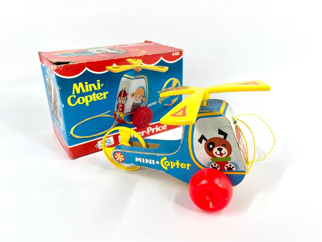 Fisher Price "mini Copter" Helicopter #448 - Years 1971 to 1977 - Etsy