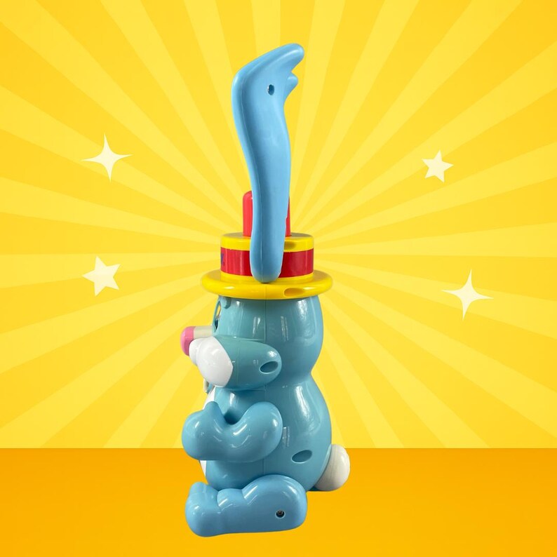 TOMY Push’n Go Rabbit – 2003 – Funny Toy With Moving Ears, Eyes & Teeth ...