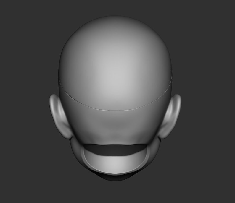 Head E2 3D Model Bjd Doll Female Figurines Articulated Doll Ooak 3d ...