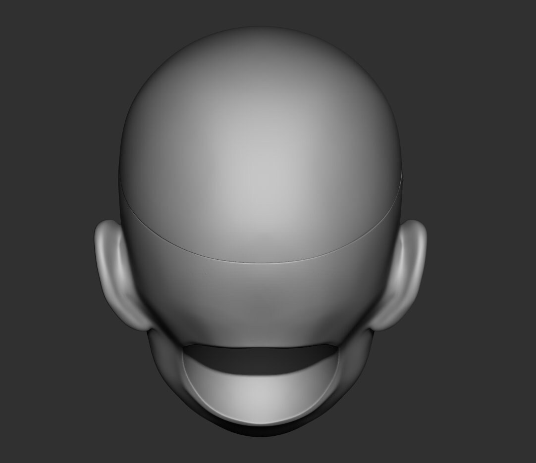 Head E3 3D Model Bjd Doll Female Figurines Articulated Doll Ooak 3d ...