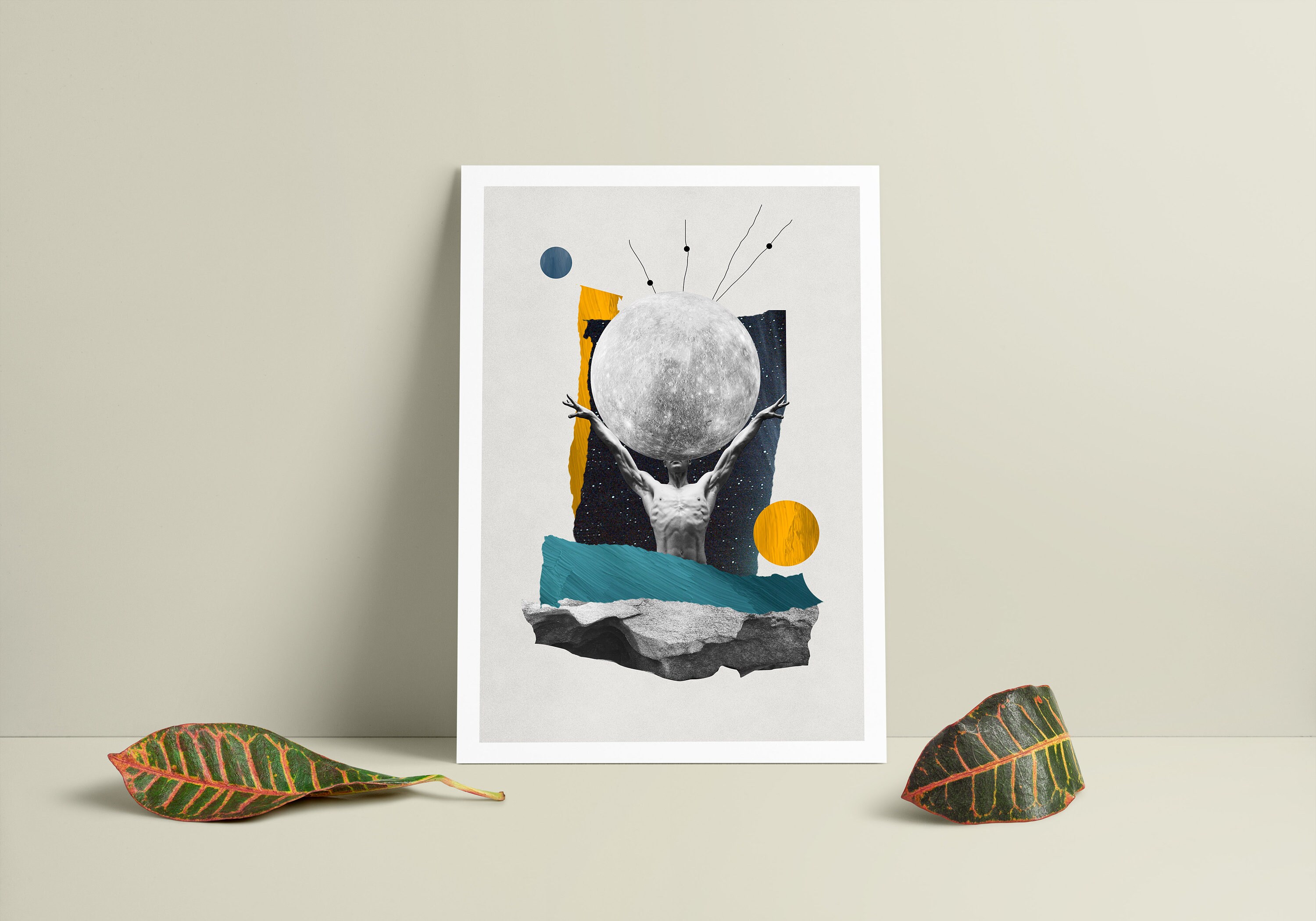 Surreal Collage Dadaist Style It is a Conceptual Collage Made - Etsy