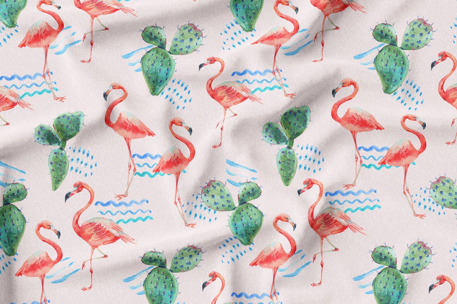 Flamingo Clip Art Summer Digital Paper Summer Clipart - Etsy