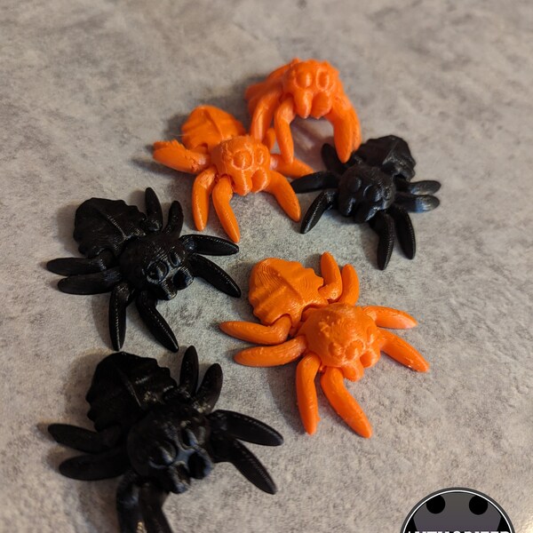Tiny Spider 3d Print - Etsy