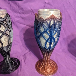 3D Printed Elven Goblet Can Holder - Etsy