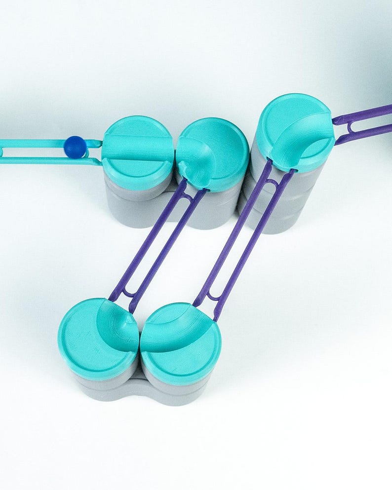 3D Printed Marble Run Track Kits - Etsy
