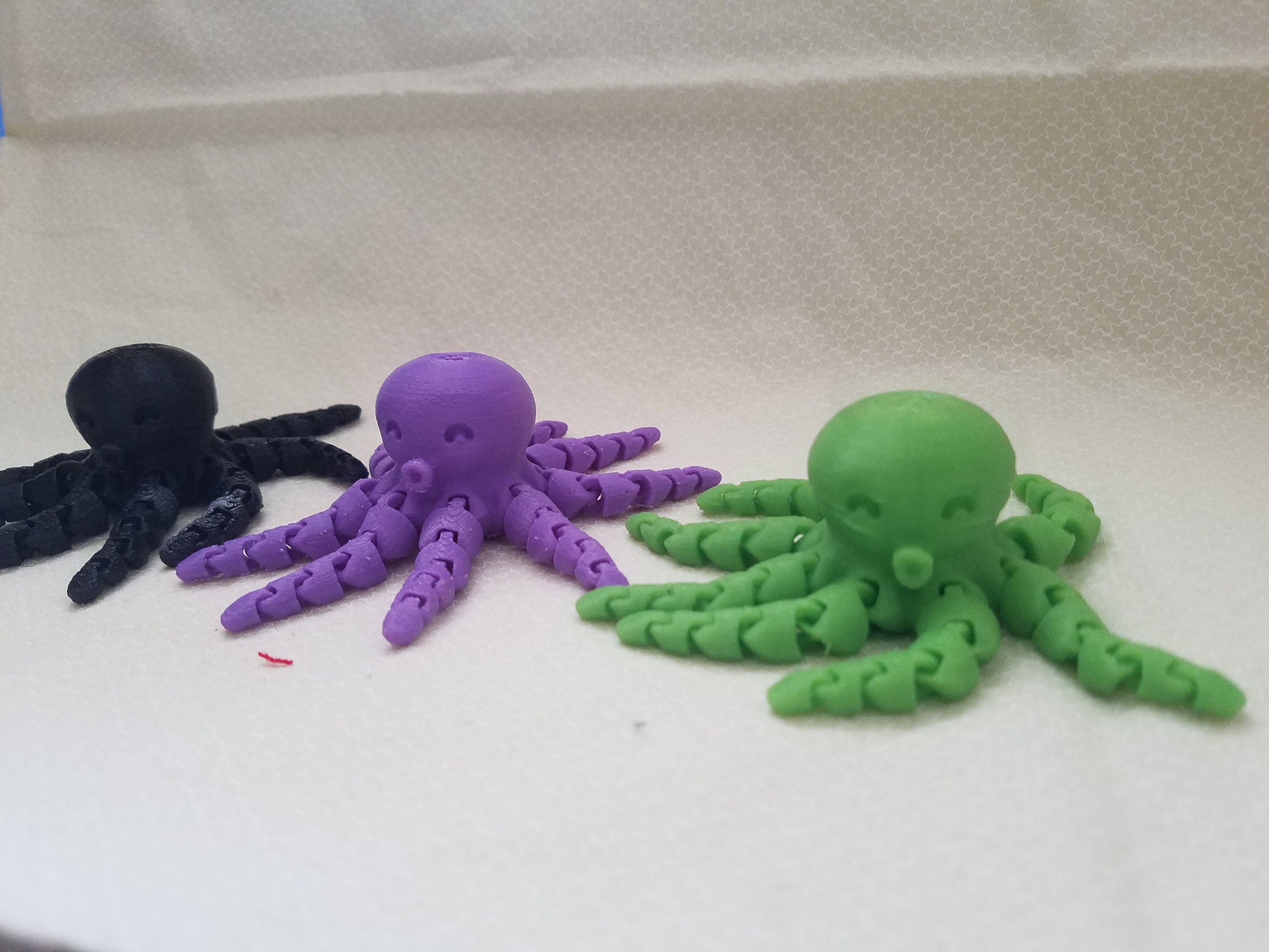 3D Printed Cute Flexi-octopus - Etsy UK