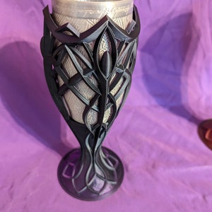 3D Printed Elven Goblet Can Holder - Etsy