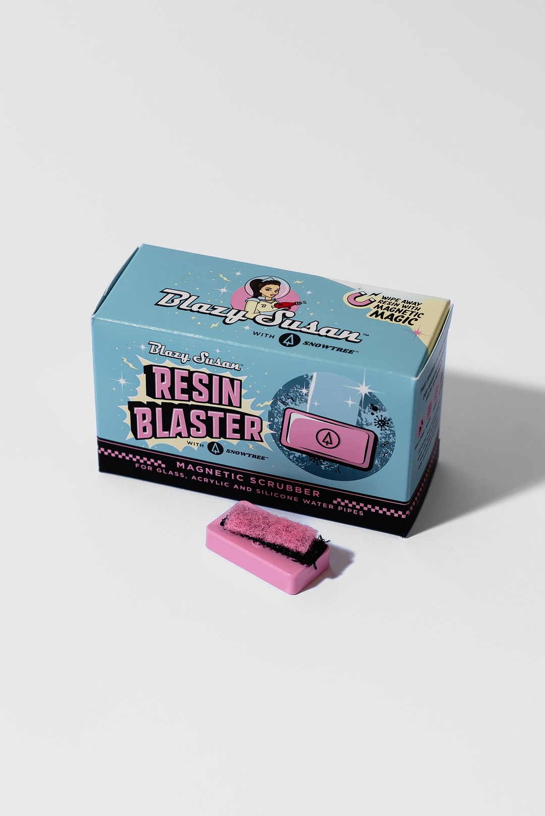 Blazy Susan X Snowtree Magnetic Resin Blaster Scrubber | Includes 10 ...